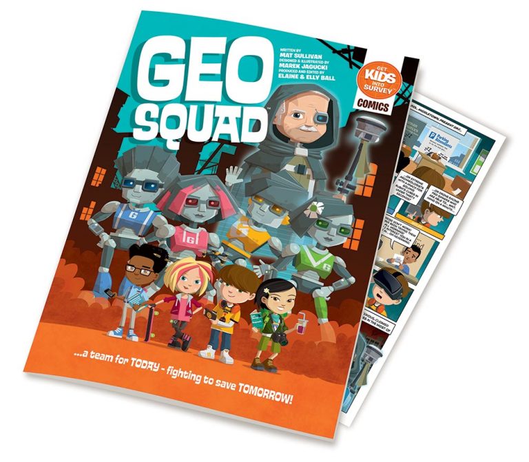 GEO SQUAD Comic Book (Print) - Get Kids Into Survey