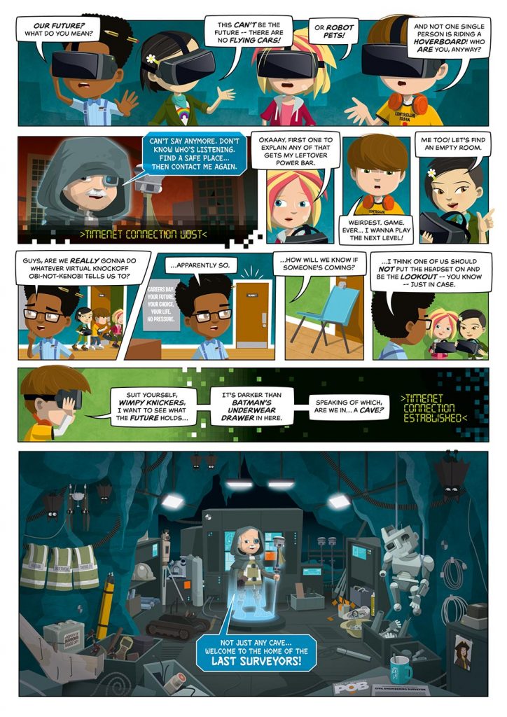 GEO SQUAD Comic Book (Print) - Get Kids Into Survey