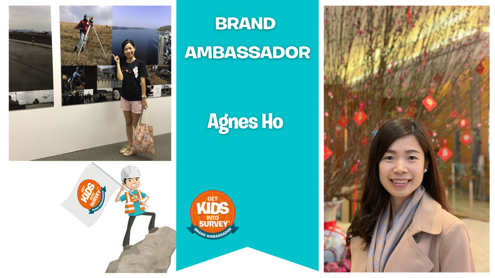 Ambassador Spotlight 'Agnes Ho' - Get Kids Into Survey