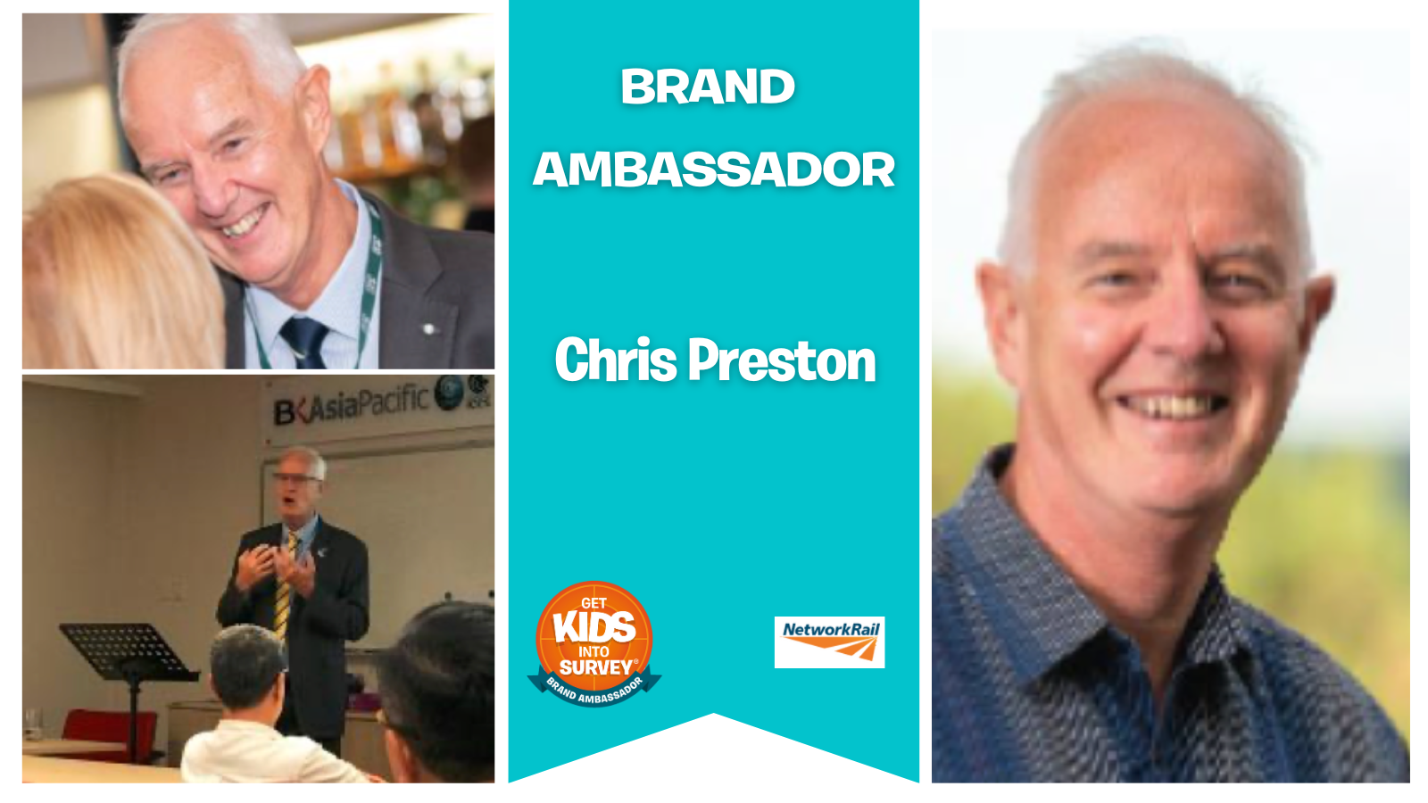 Ambassador Spotlight 'Chris Preston' - Get Kids Into Survey
