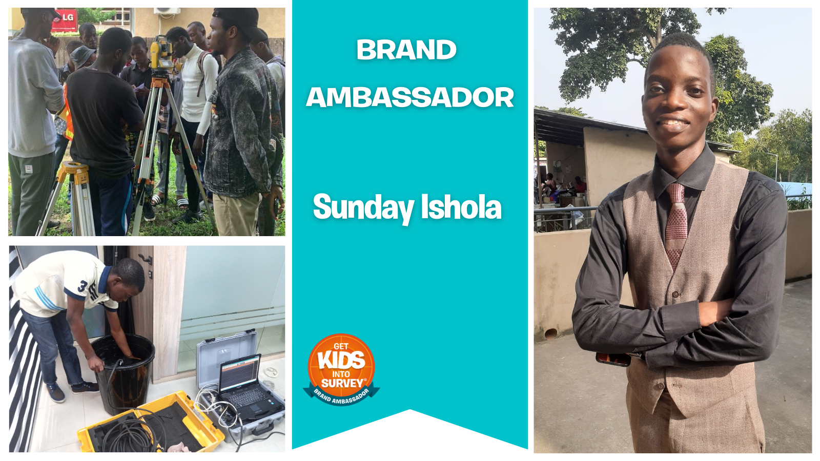 Ambassador Spotlight 'Sunday Ishola' - Get Kids Into Survey