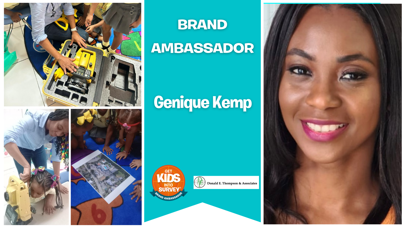 Ambassador Spotlight 'Genique Kemp' - Get Kids Into Survey