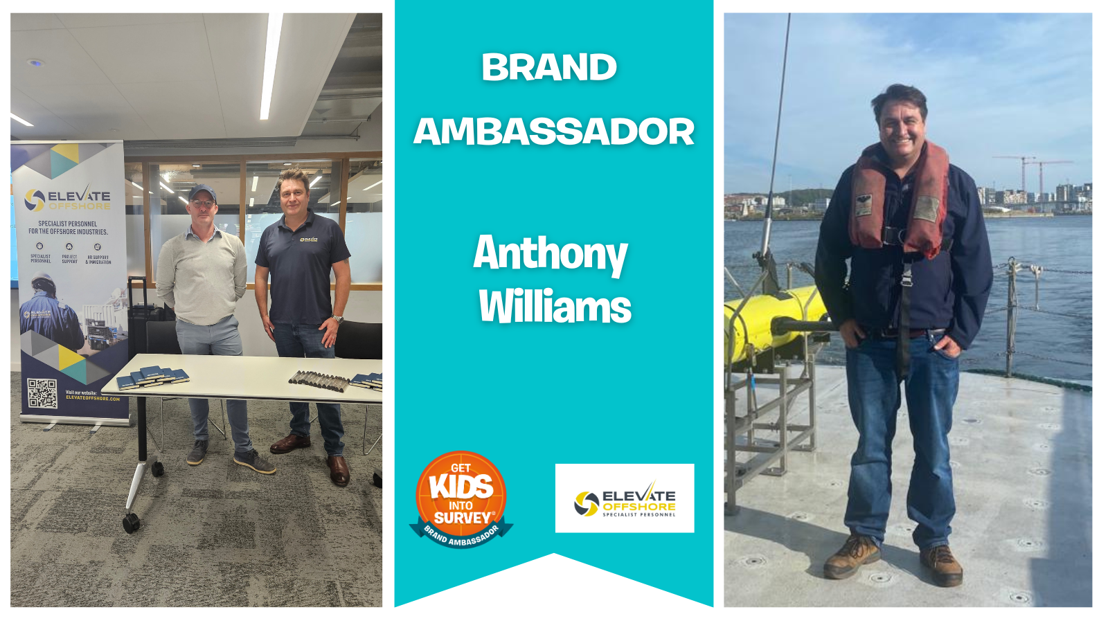 Ambassador Spotlight 'Anthony Williams' - Get Kids Into Survey