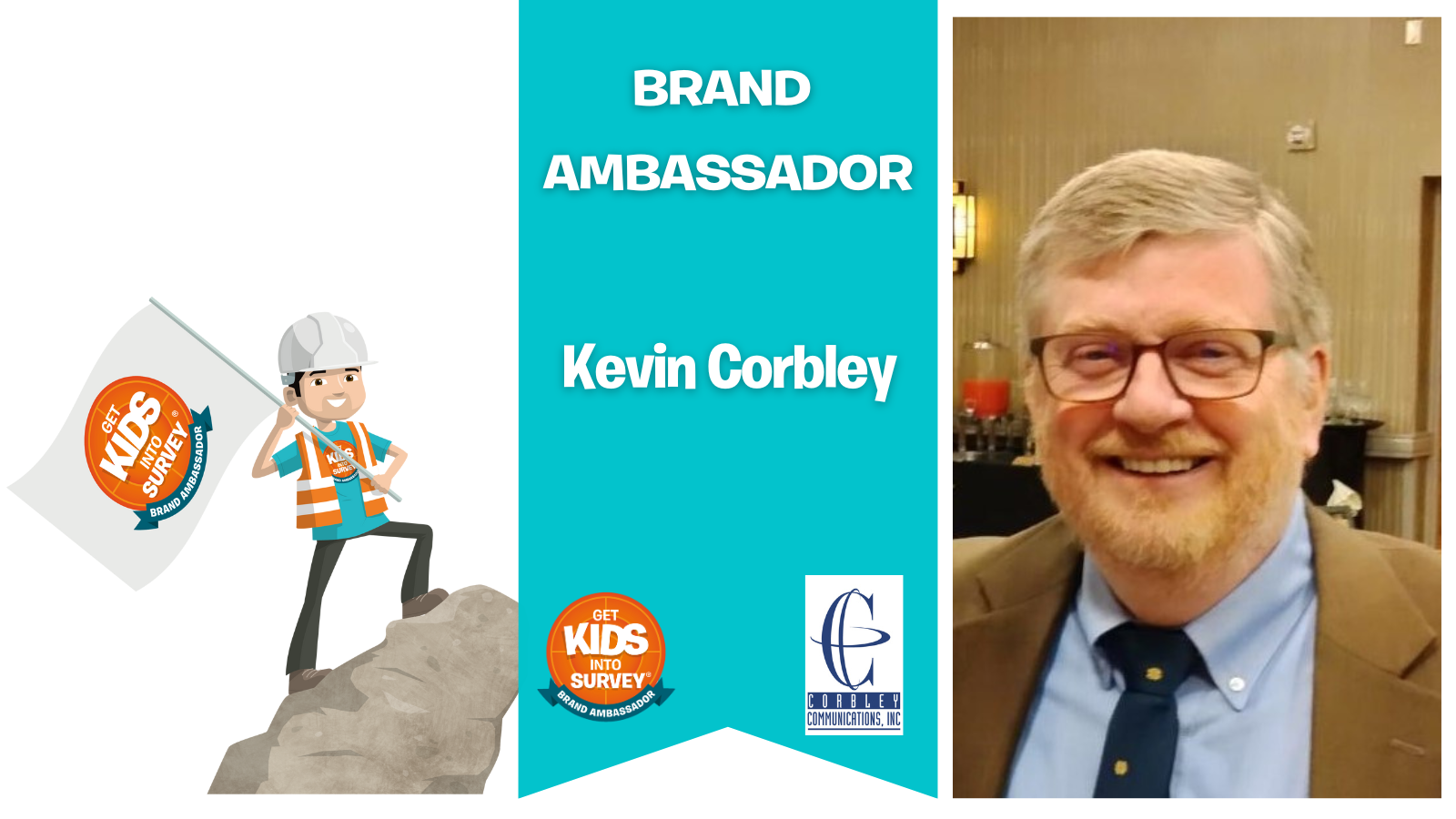 Ambassador Spotlight 'Kevin Corbley' - Get Kids Into Survey